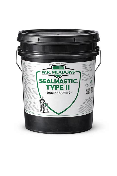 W R Meadows Sealmastic Type Ii Emulsion Dampproofing 5 Gallon Pail