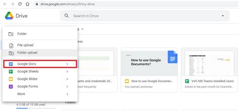 Google Docs Knowledgebase