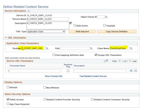 PeopleTools Event Mapping Support For Component Interface