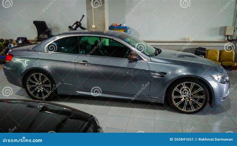 Silver Bmw M3 E93 Convertible In Garage Editorial Photo Image Of Spyder Fourth 265841651