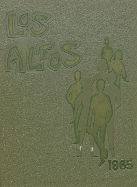 1965 Yearbook From Los Altos High School From Hacienda Heights