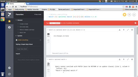 Working With Neo4j Cipher Through Web Browser Dbversitycom