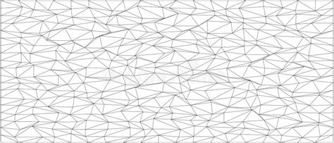 Geometric Pattern Of Abstract Triangles And Lines Creating Chaos And Complexity For Creative