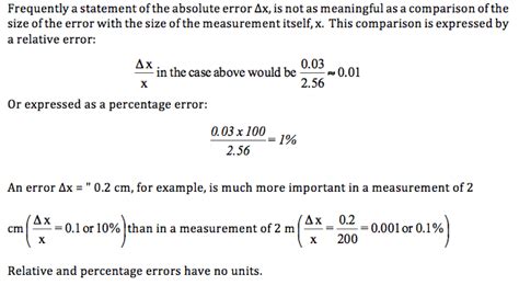 MEASUREMENTS AND ERRORS Physics Wiki