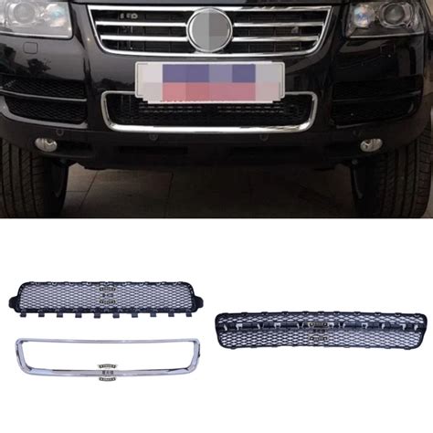 Front Bumper Lower Grille For Volkswagen Touareg 2003 2006 Aliexpress 34