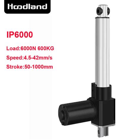 Thrust 6000n Electric Linear Actuator Dc24v Reciprocating Linear Actuator Motor 250mm