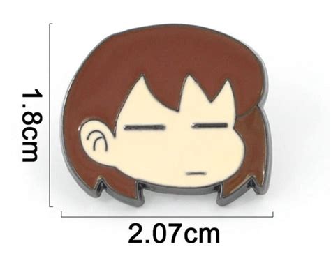Undertale ‘frisk Head Enamel Pin Distinct Pins
