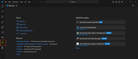 using power fx commands in vs code terminal power community