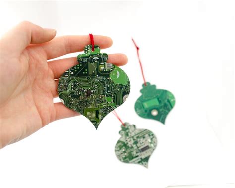 Circuit Board Ornament Computer Programmer Ornament Software Etsy
