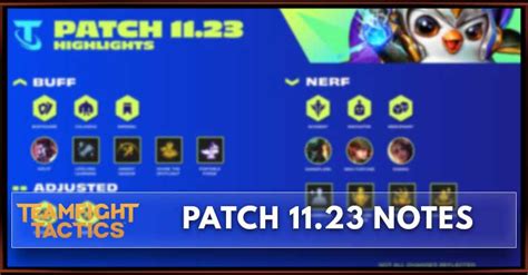 TFT Patch Notes Champions Traits Items Balance Zilliongamer