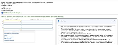 Solved Consider Each Situation Separately Identify The