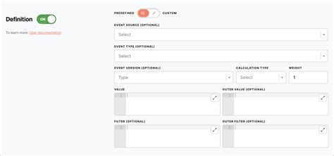 Attributes Setup Meiro Docs