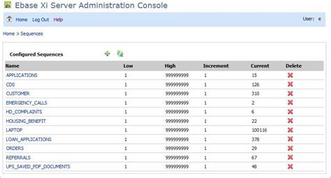 Configuring Sequences
