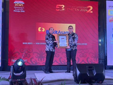 Consistent In Profit And Dividend Ptba Rakes In All Indeks52