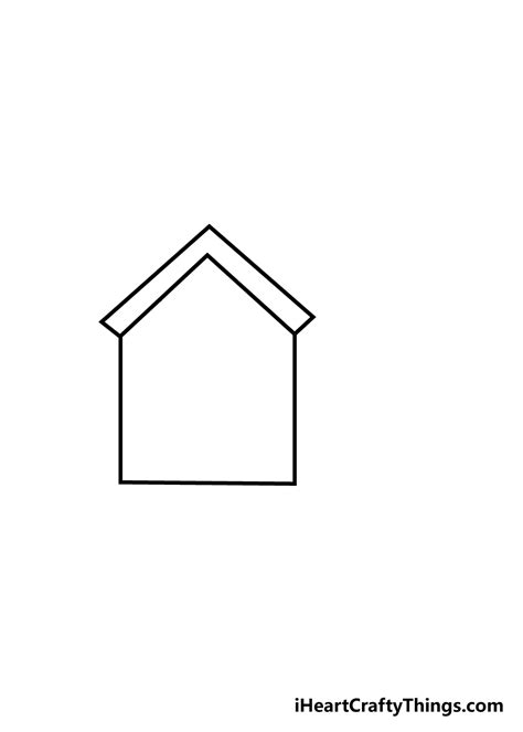 House Drawing How To Draw A House Step By Step
