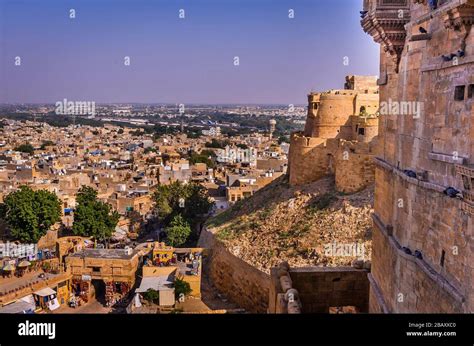 Jaisalmer Rajasthan India November 29 2019 Panoramic View Of The
