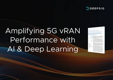 Deepsig Inc On Linkedin Dyk Deeplearning Wireless Ai 5g 6g 5g Deeplearning Vran Intel…
