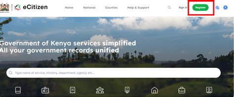 How To Create An Ecitizen Account