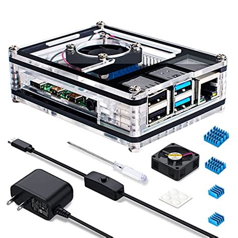Miuzei Case For Raspberry Pi 4 Raspberry Pi 4 B In Pakistan Wellshoppk