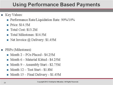 Progress Payments Vs Performance Based Payments On Us Progress Payments Vs Performance Based Payments On Us