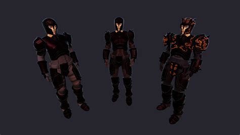 Stylized Armor Sets 1 Rpg Characters