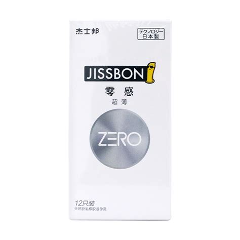 杰士邦零感超薄天然胶乳橡胶避孕套 12只虎窝淘