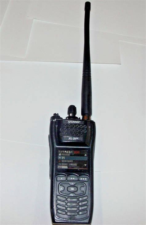 Stay Connected Harris Xl 200 Portable Radio
