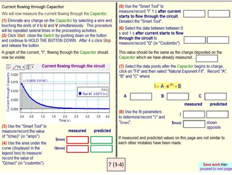 Solved Voltage Drop Across Capacitor The Current I