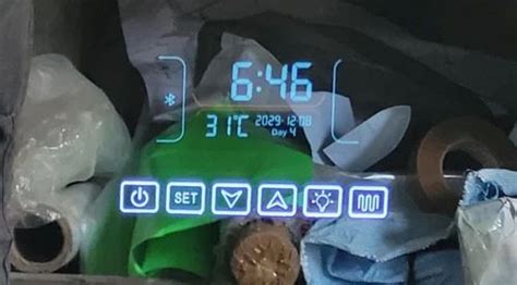 Touch Sensor Switch Six Keys With Defogger Time Temperature Speaker