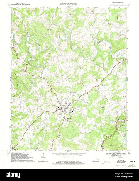 Map Of Floyd Cut Out Stock Images And Pictures Alamy
