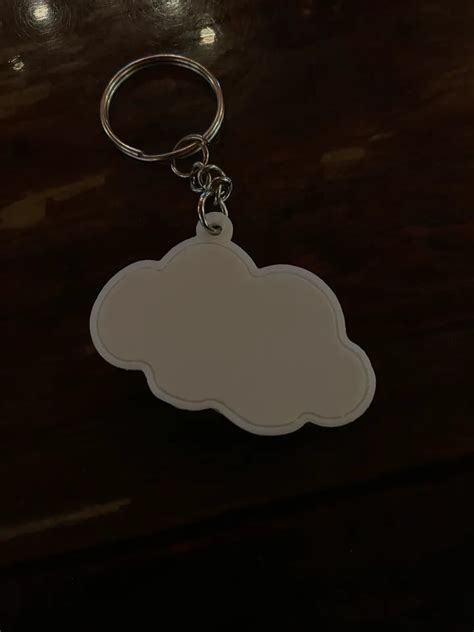 Cloud Keychain By Tl Design Download Free Stl Model
