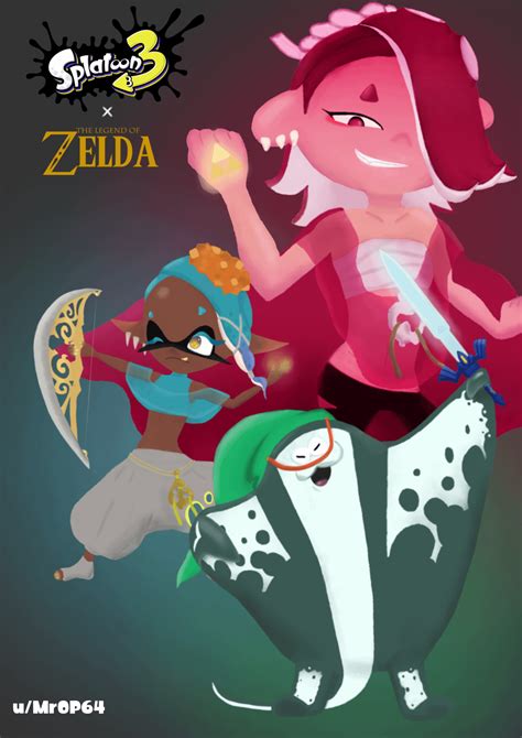 [oc] I Hope Everyone Enjoyed The Splatfest Heres Some Art I Did In Celebration R Splatoon