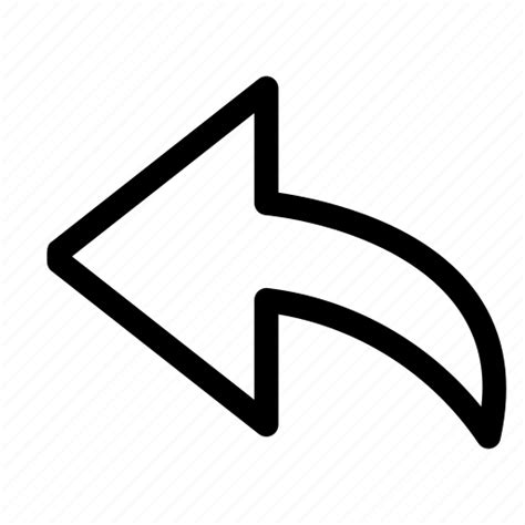 Resend Forward Ui Left Arrow Icon Download On Iconfinder