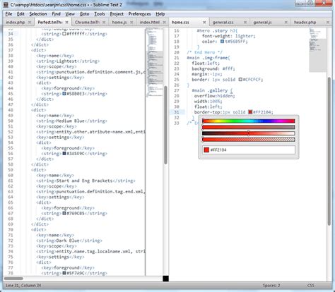 Color Picker And Color Swatches Ideas And Feature Requests Sublime Forum