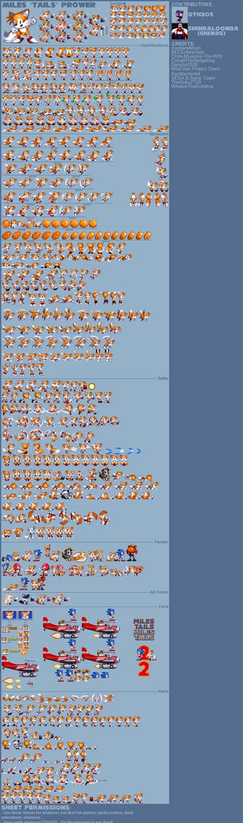 Modgen Classic Tails V3 Reupload By Benjthefoxy1622 On Deviantart