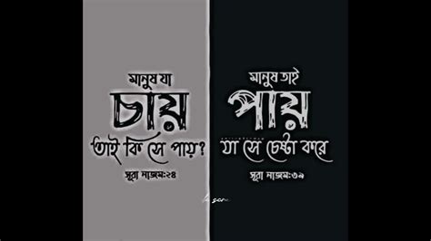 মানুষ তাই পায় যা সে চেষ্টা করে 🙂 Islamicvideo Foryoupage Like Comments Share Subscribe