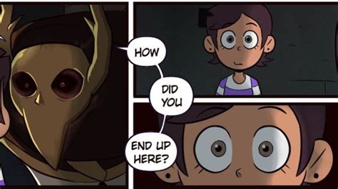 How Did Luz End Up In The Demon Realm The Owl House Moring Mark Fanfic Comic YouTube