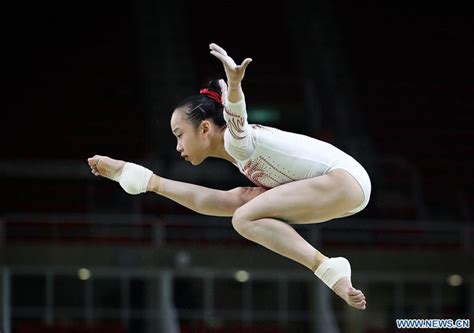 Chinese Girls Gymnastics Training