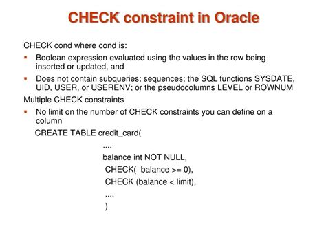 Ppt Integrity Constraints Powerpoint Presentation Free Download Id