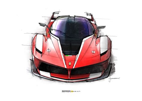 Dessins Ferrari FXX K AUTOcult Fr