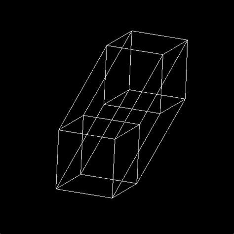 Visualizing 4d Hypercube Data By Mapping Onto A 3d Tesseract