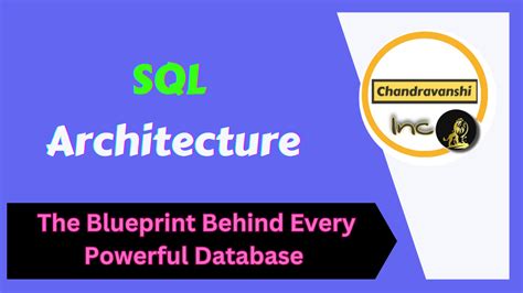 Sql Architecture Blueprint Behind Every Powerful Database