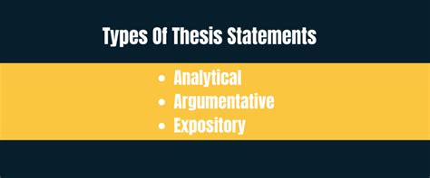 How To Write A Thesis 3 Types And Why They Are Powerful