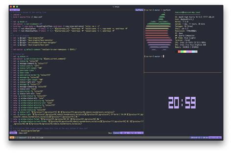 My Tmux Vim With Dracula Color Scheme For Python And Ruby Development Rvimporn