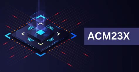 Acm23x Advanced Ai Driven Multicore Computing Module