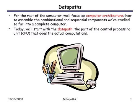 Ppt Datapaths Powerpoint Presentation Free Download Id5502179