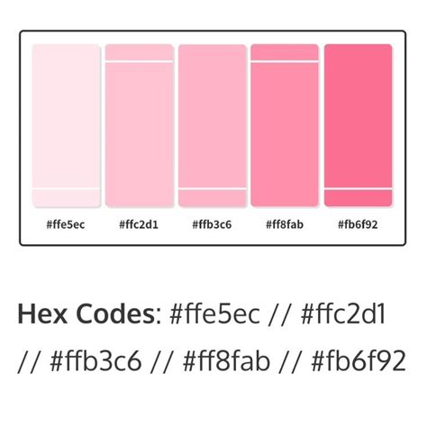 Pink Color Scheme Hex Code 5fce F2d1