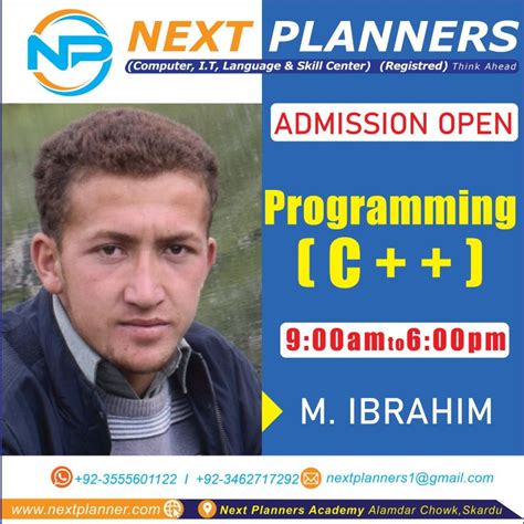 next planner s acadmey on linkedin sir muhammad ibrahim step into the world of programming
