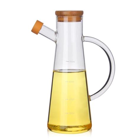 Gb0307 Glass Oil Bottle Glass Teapot Coffee Pot Glass Teaware