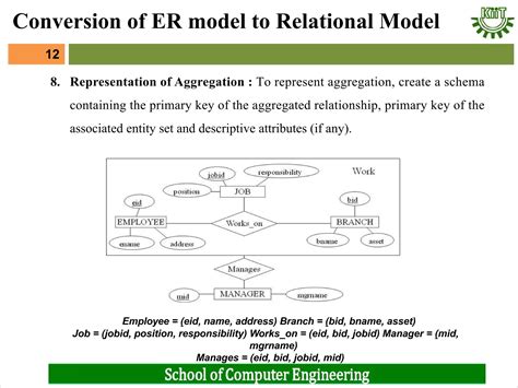 Dbms 10 Conversion Of Er Model To Relational Model Pdf